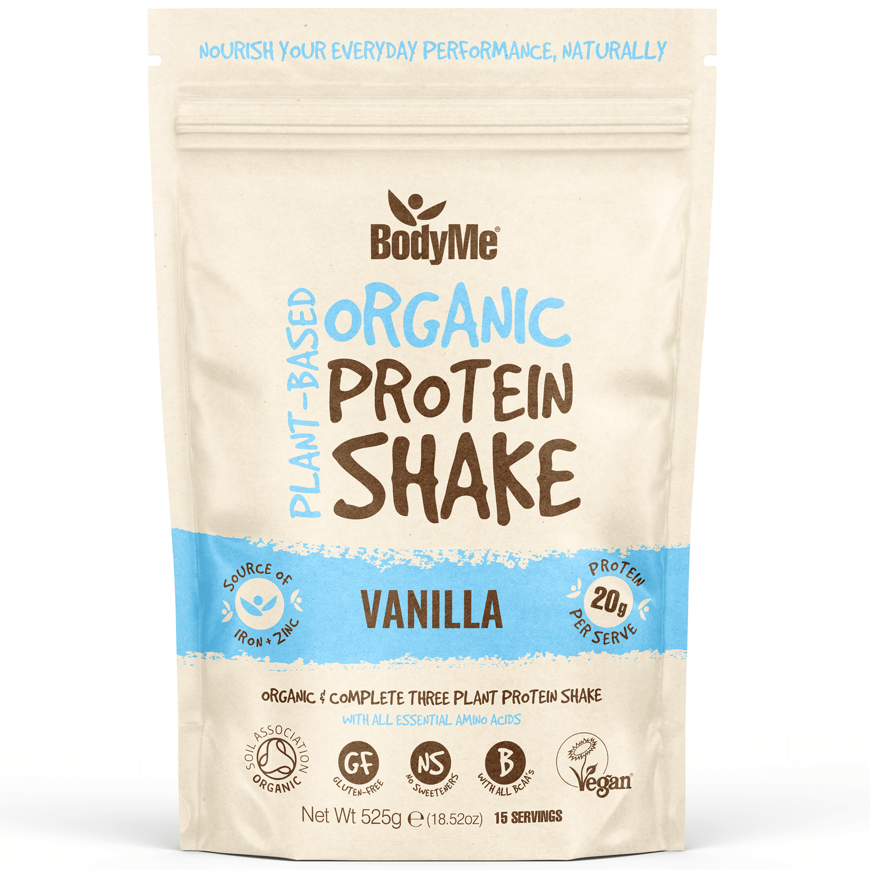 Vegan Protein Shake - Vanilla Protein Shake | BodyMe
